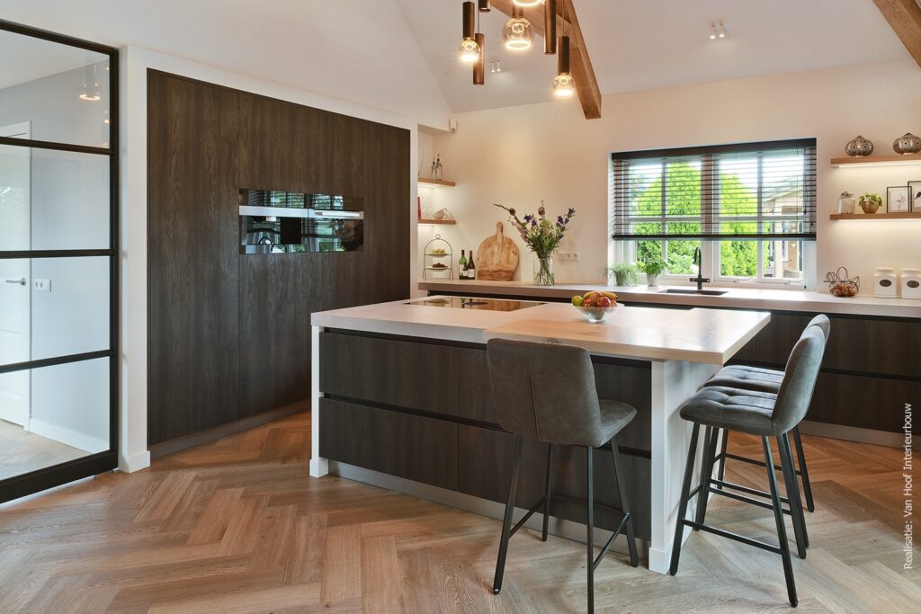 Landelijke keuken hout in Gemert | Projecten | DecoLegno
