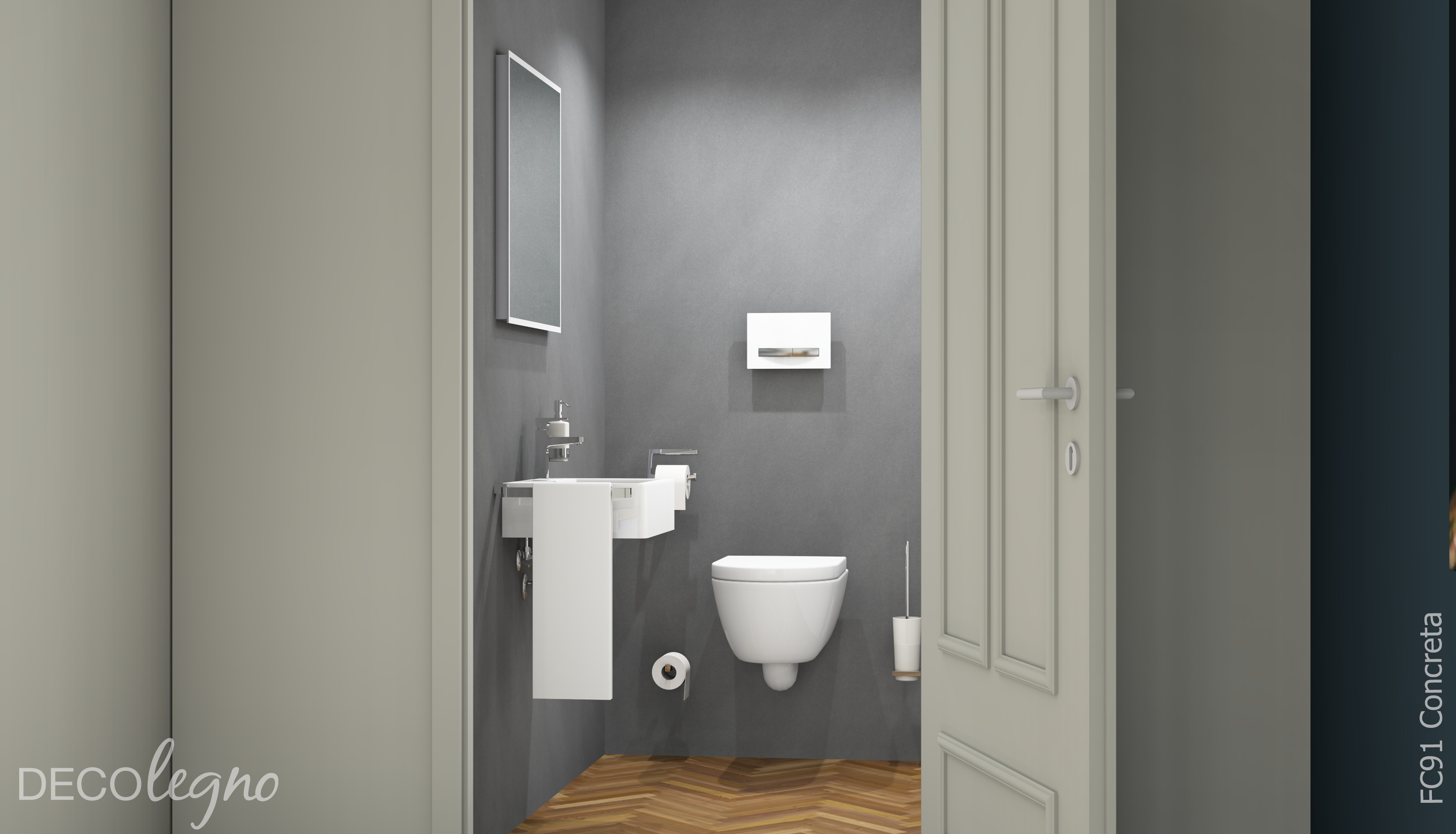 FC91 Concreta - Ontdek de collectie plaatmateriaal | DecoLegno