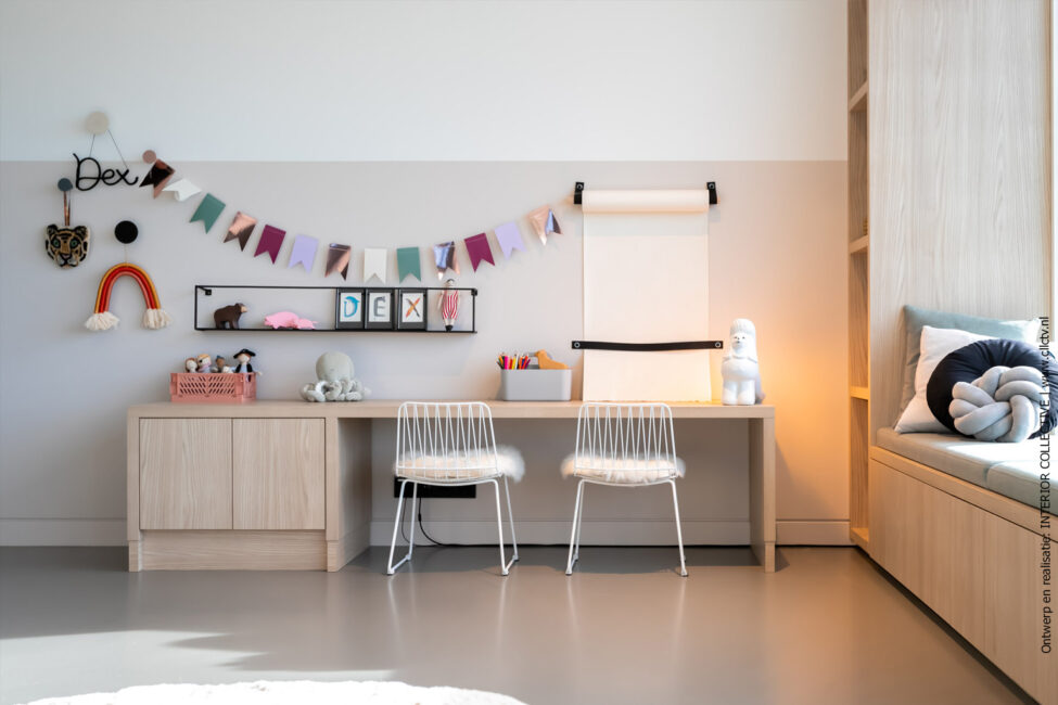 Rust in kinderkamer met blond hout | Projecten | DecoLegno